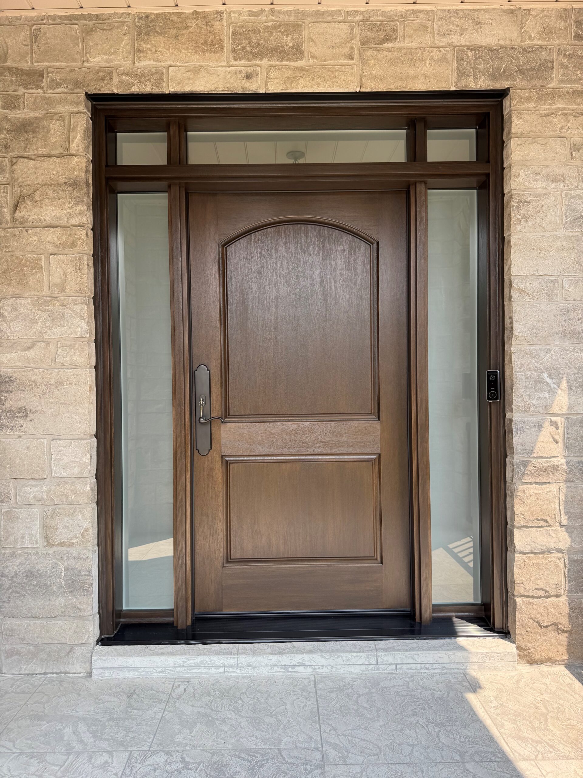 Traditional Aldergrain Fibreglass Door in Mississauga - Doorway Inc.